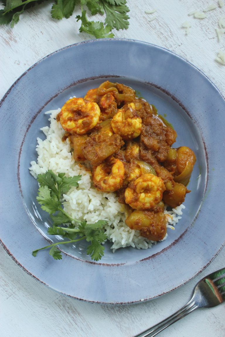 Spicy Shrimp Vindaloo from The Fitchen