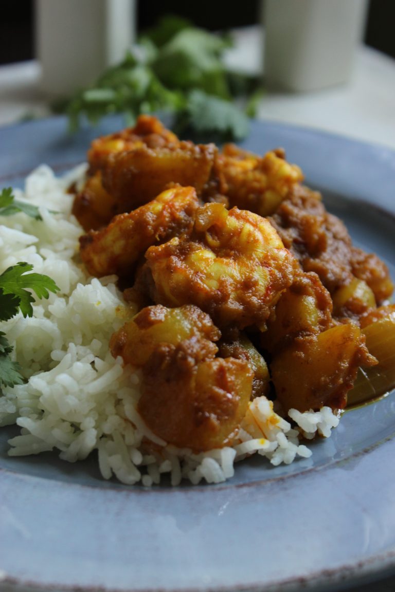 Spicy Shrimp Vindaloo from The Fitchen